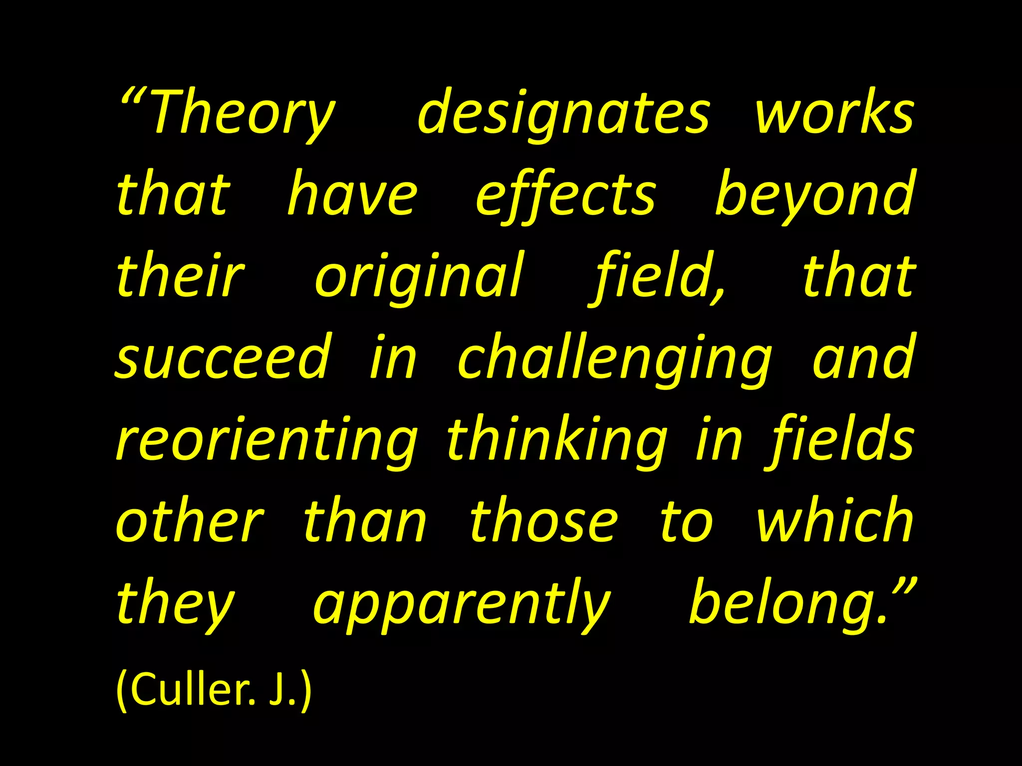 Literary Theories: A Short Introduction | PPTX | Poetry | Books and ...