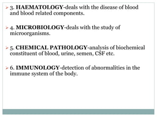 Lecture 1(introduction to pathology). | PPTX