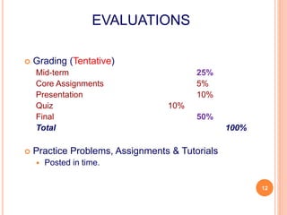 Lecture 1 introduction | PPTX