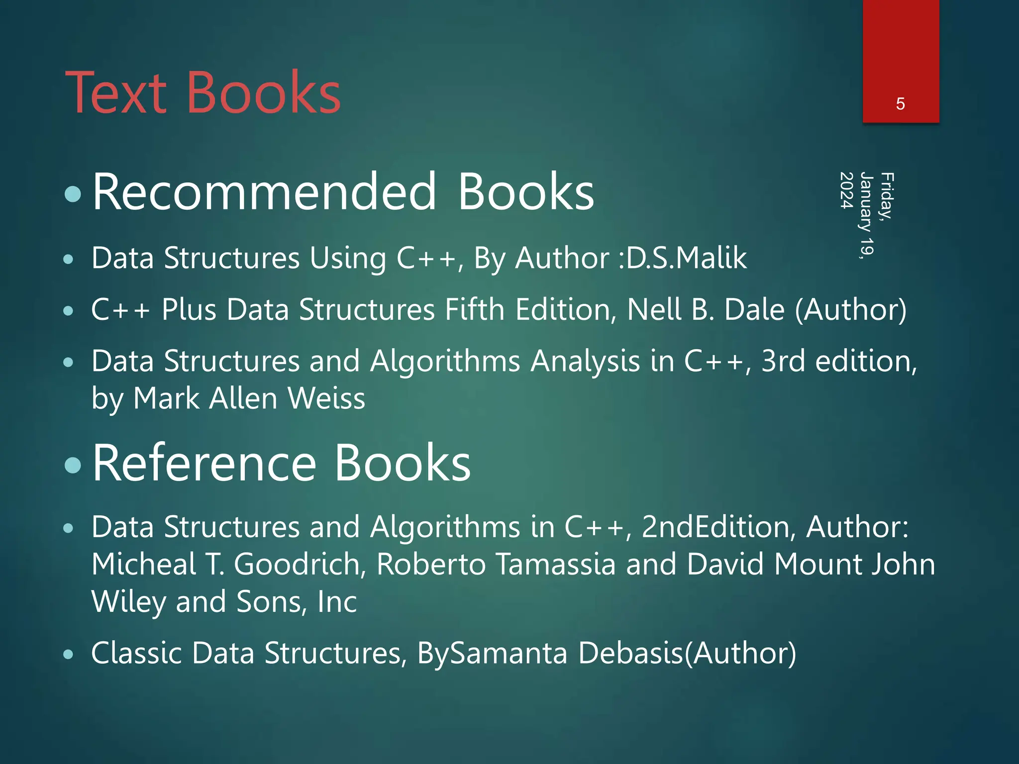 Introduction Of Dsadata Structure And Algorithum Ppt
