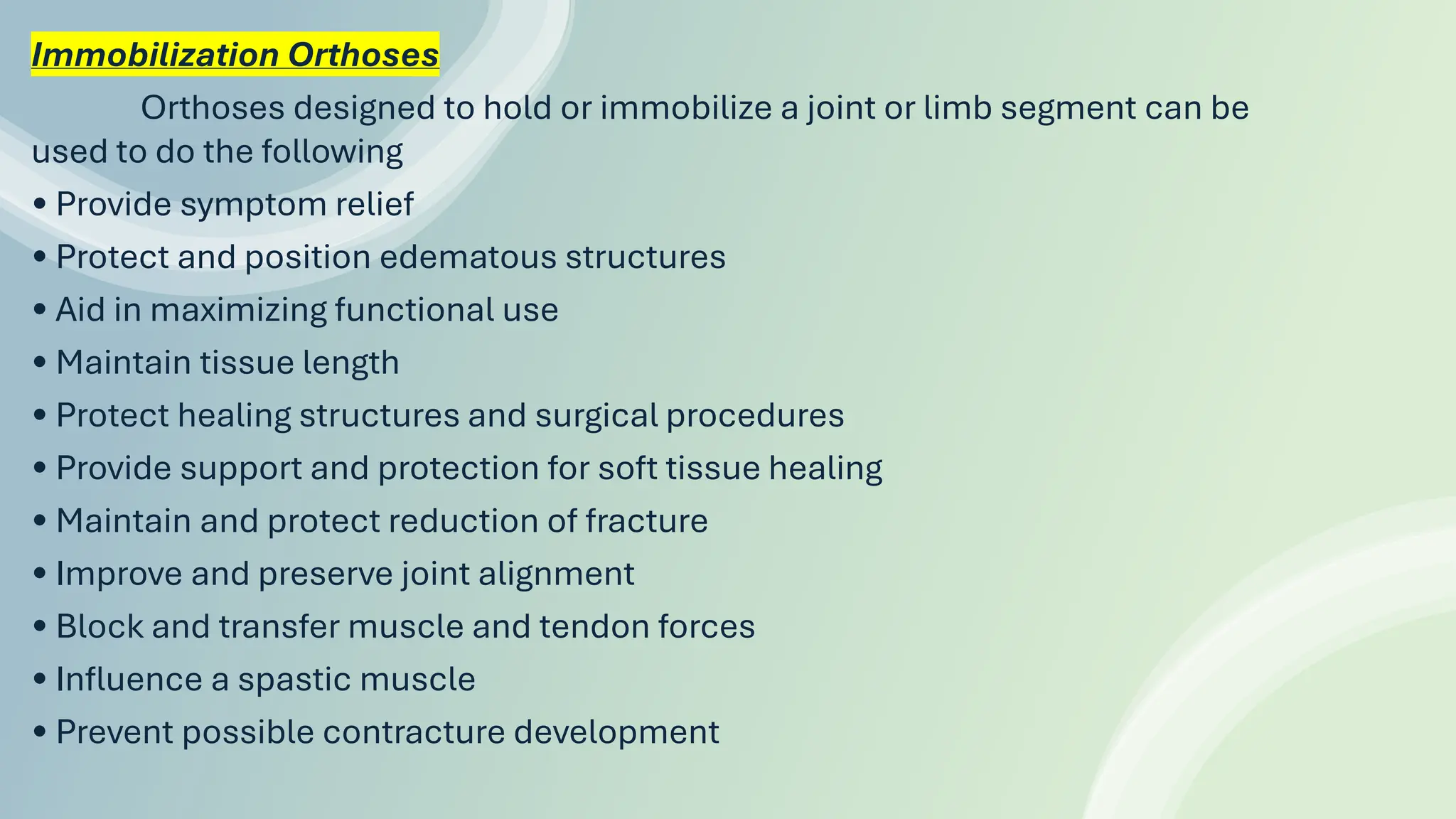 lecture 1 introduction... Ortho lecture 1 | PDF