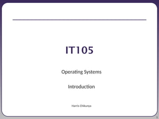 Lecture 1 Introduction to operating systems.pptx