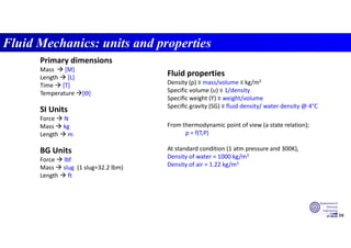 slides of Fluid Mechanics for Chemical Engineers | PDF