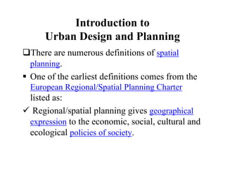 [LECTURE 1] introduction to design and planning | PDF