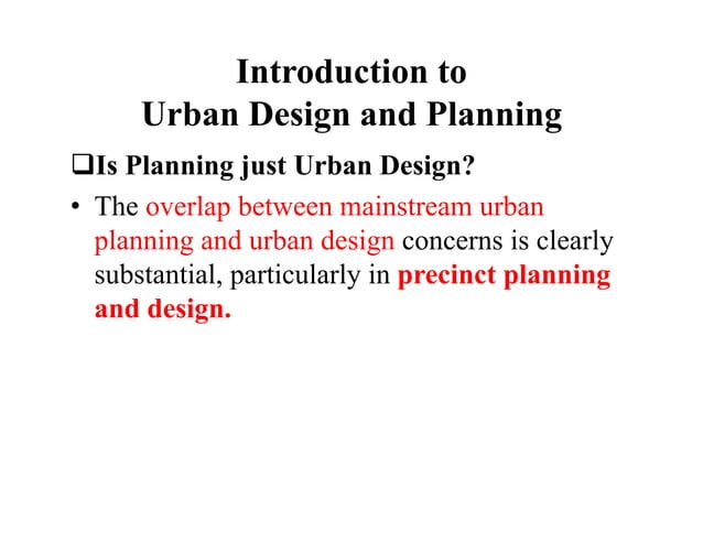 [LECTURE 1] introduction to design and planning | PPT