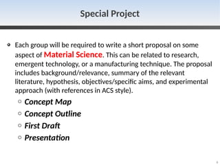 Materials Chemistry in the Context of Crystal Engineering | PPTX