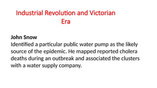 Introduction to public health history and development of public health ...