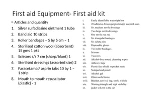 Lecture 1 Introduction FIRST AID AND EMERGENCY MEDICINE .pptx