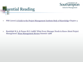 Introduction to Project Management | PPT