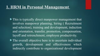 Human Resource Management | PPTX