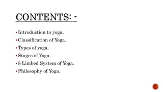 Introduction of yoga and its Philosophy.pptx