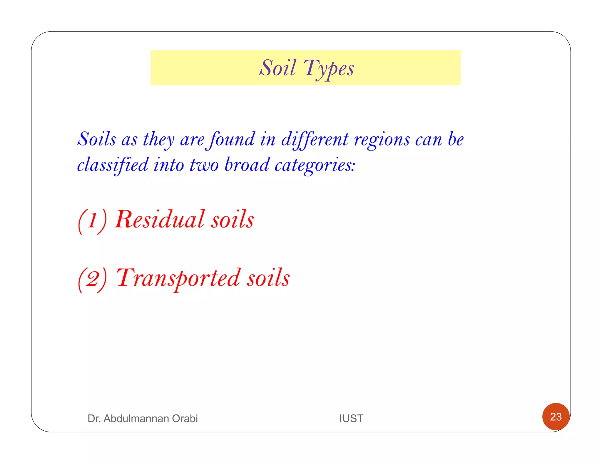 Lecture 1 introduction & properties of soil | PDF