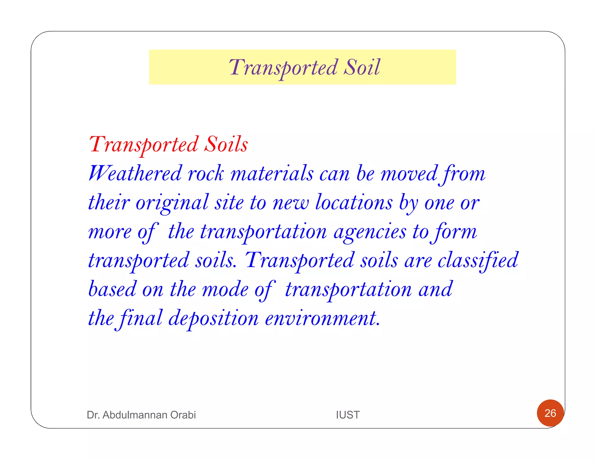 Lecture 1 introduction & properties of soil | PDF Lecture 1 introduction & properties of soil | PDF
