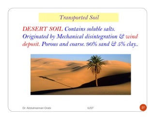 Transported Soil