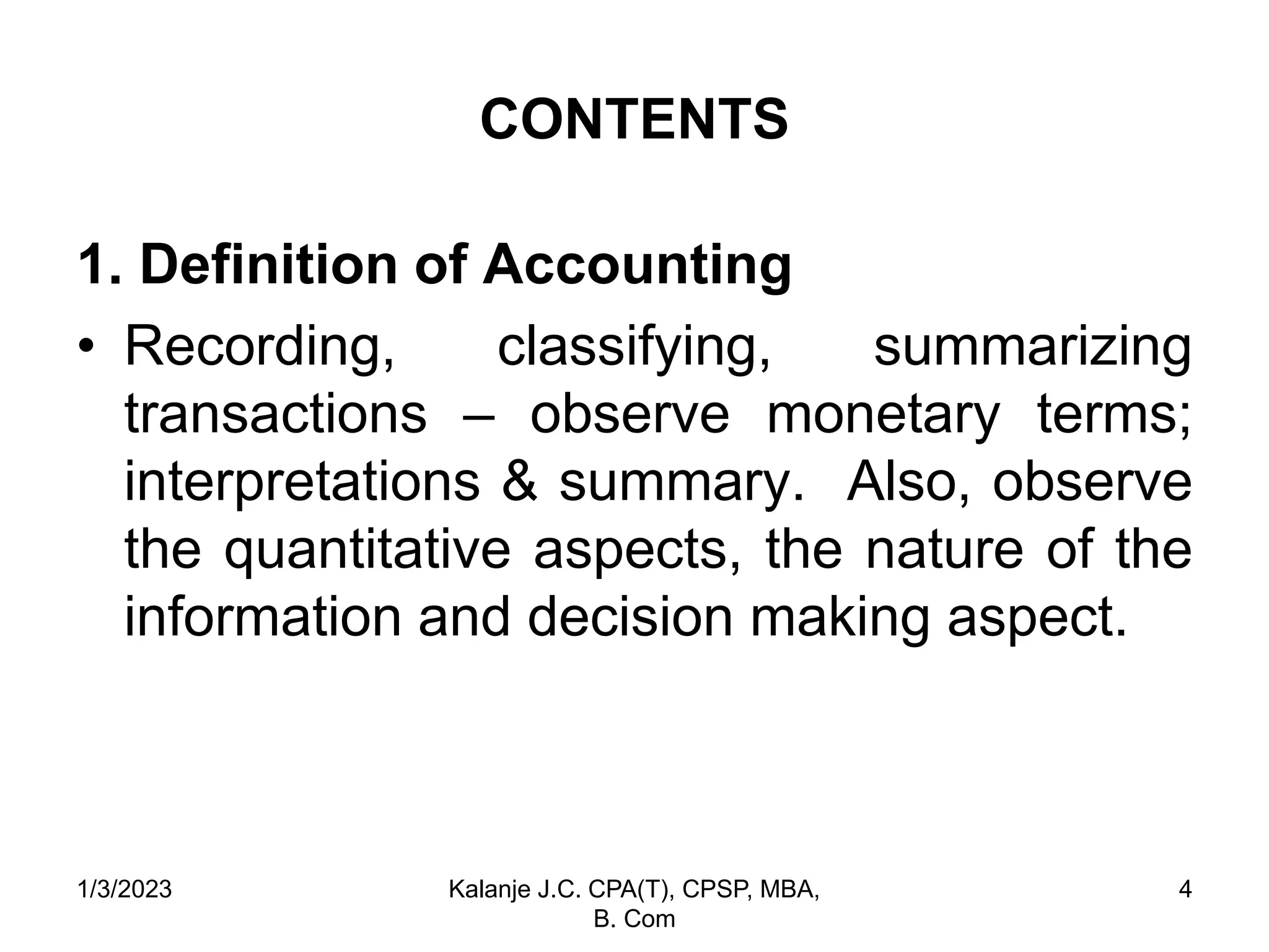 Lecture 1 Introduction To Accounting Informationppt