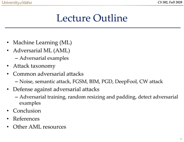 Lecture_1_Introduction_to_Adversarial_Machine_Learning.pptx | Computing | Technology & Computing