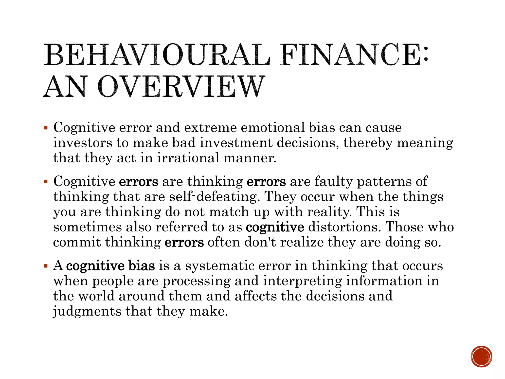 Lecture 1 Introduction to Behavioral Finance [Autosaved].pptx