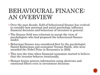 Lecture 1 Introduction to Behavioral Finance [Autosaved].pptx