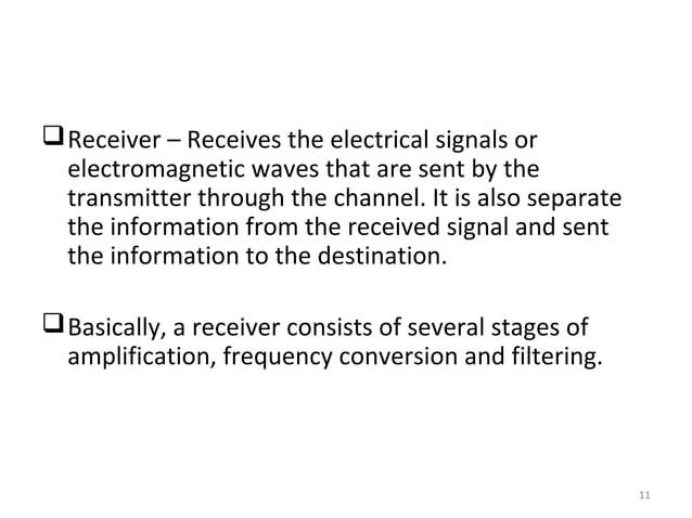 Lecture 1 introduction to communication systems | PPT