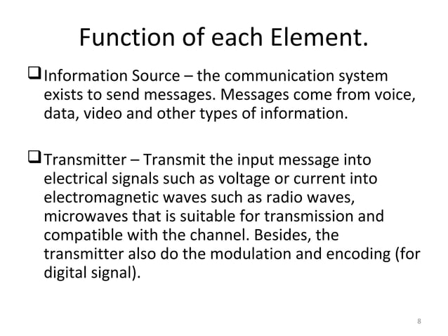 Lecture 1 introduction to communication systems | PPT