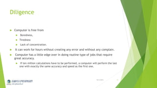 Lecture 1 introduction to computing | PPTX