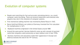Lecture 1 introduction to computing | PPTX