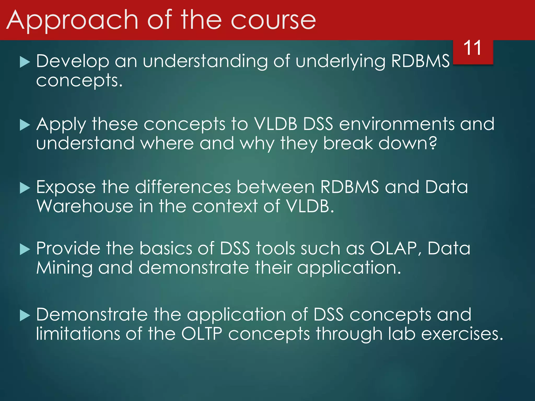 Lecture 1 introduction to data warehouse | PPTX