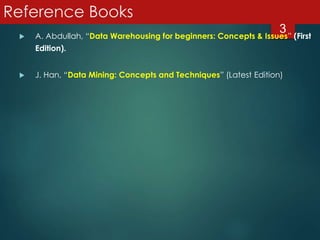 Lecture 1 introduction to data warehouse | PPTX