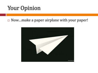 Lecture 1 introduction to debate (fall 2012) | PPTX