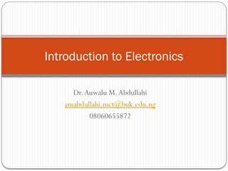 Lecture 1 Introduction to Electronics (1).pptx