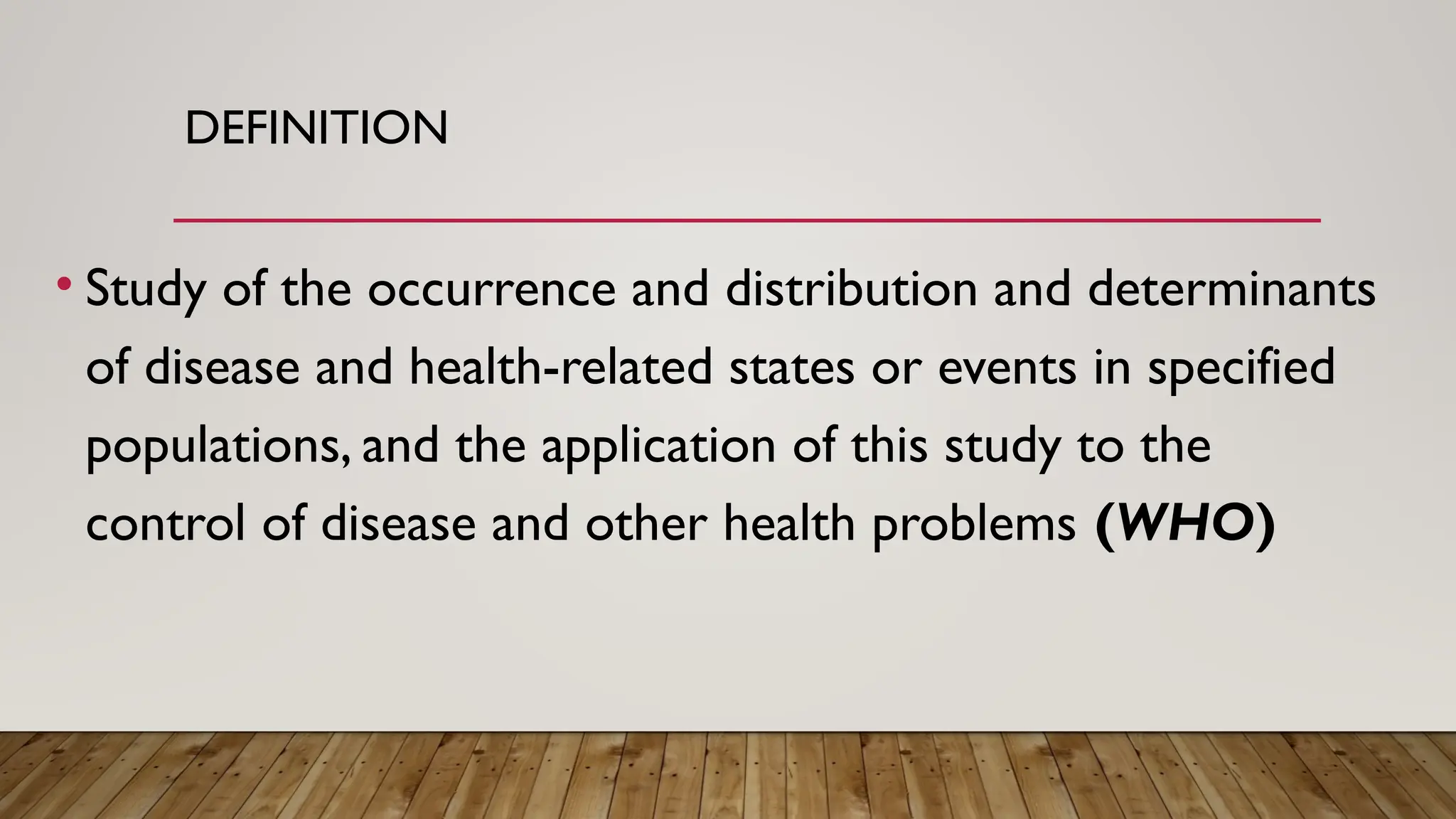 Lecture 1 Introduction to Epidemiology.pptx