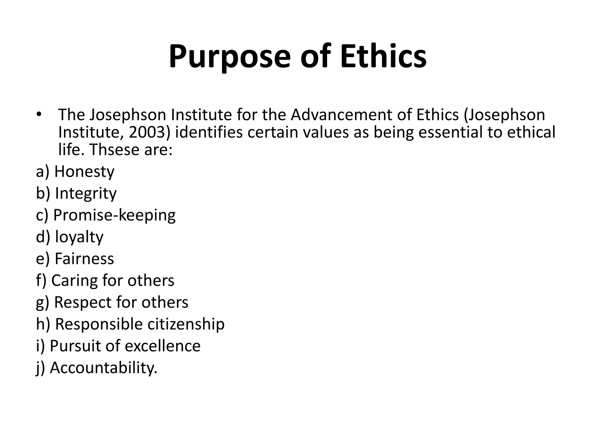 introduction to ethics | PPTX