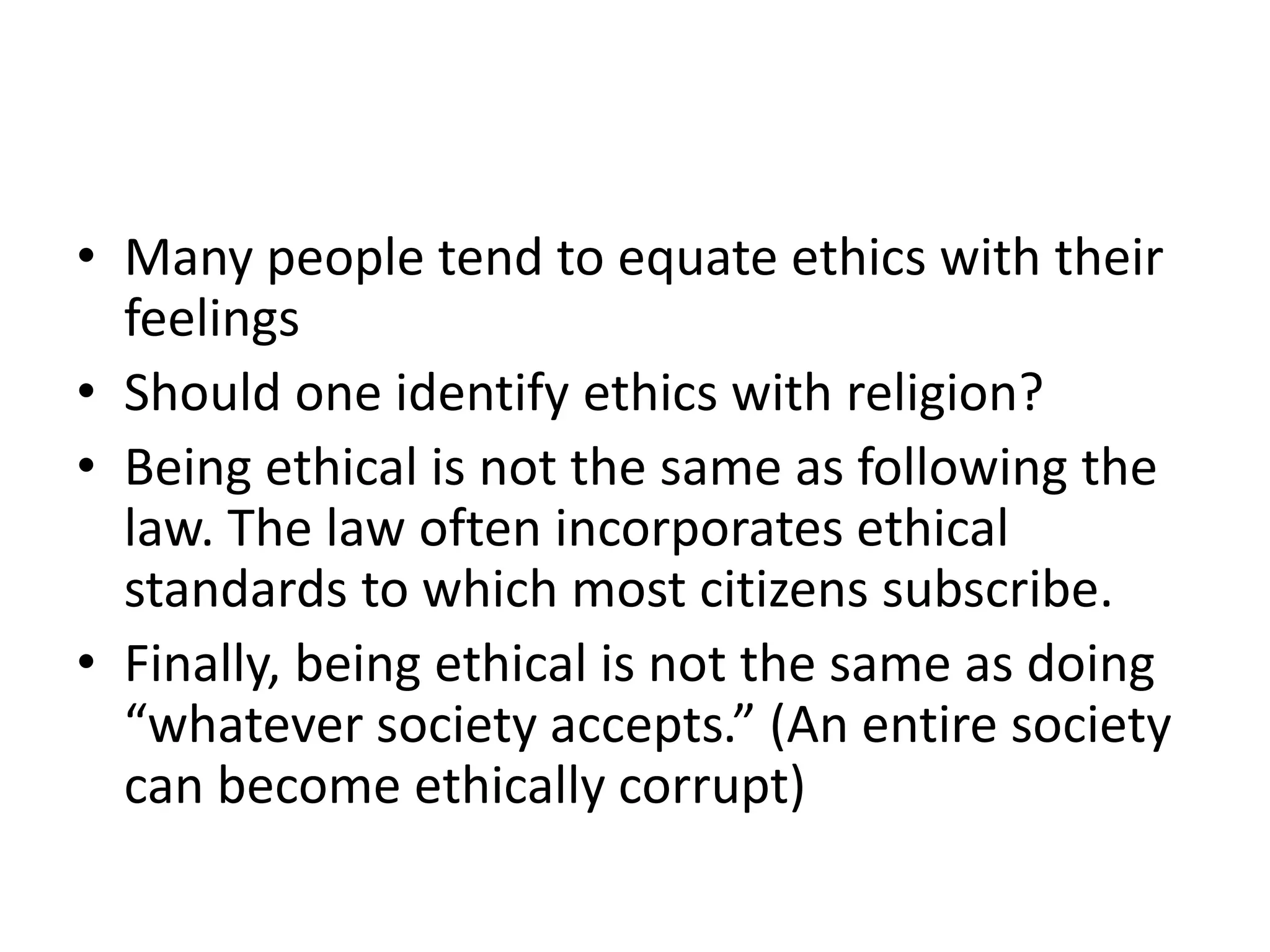 introduction to ethics | PPTX