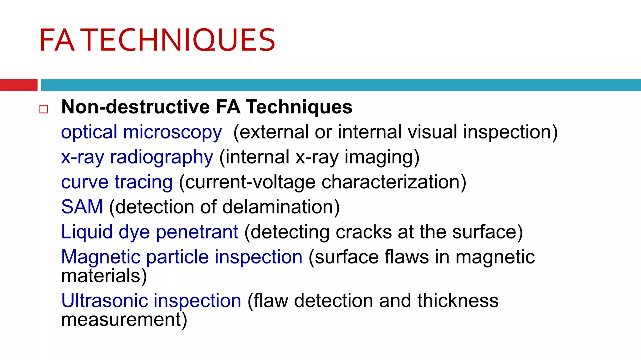 Lecture 1 introduction to failure analysis | PDF