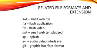 Lecture 1 introduction to flash | PPTX