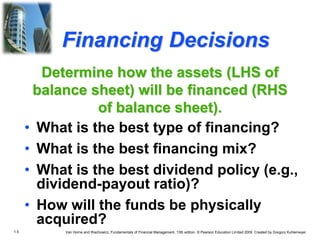 Lecture 1 - Introduction to Financial Management | PPT