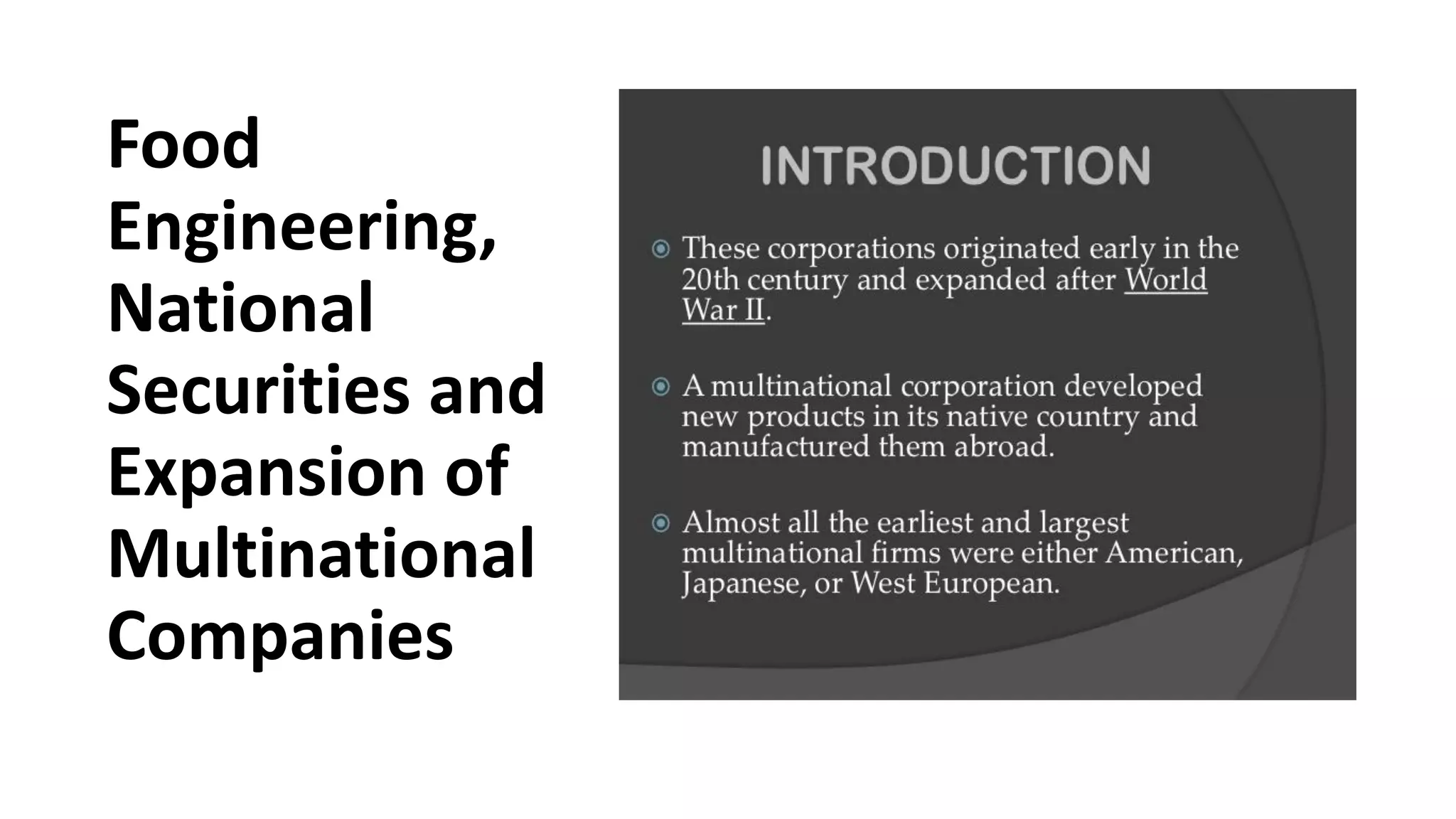 Lecture 1 Introduction to food engineering | PDF