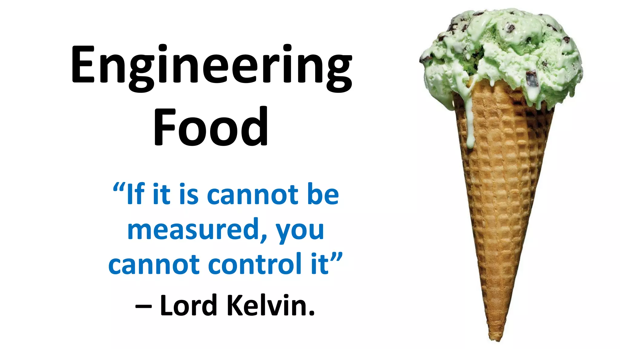 Lecture 1 Introduction to food engineering | PDF