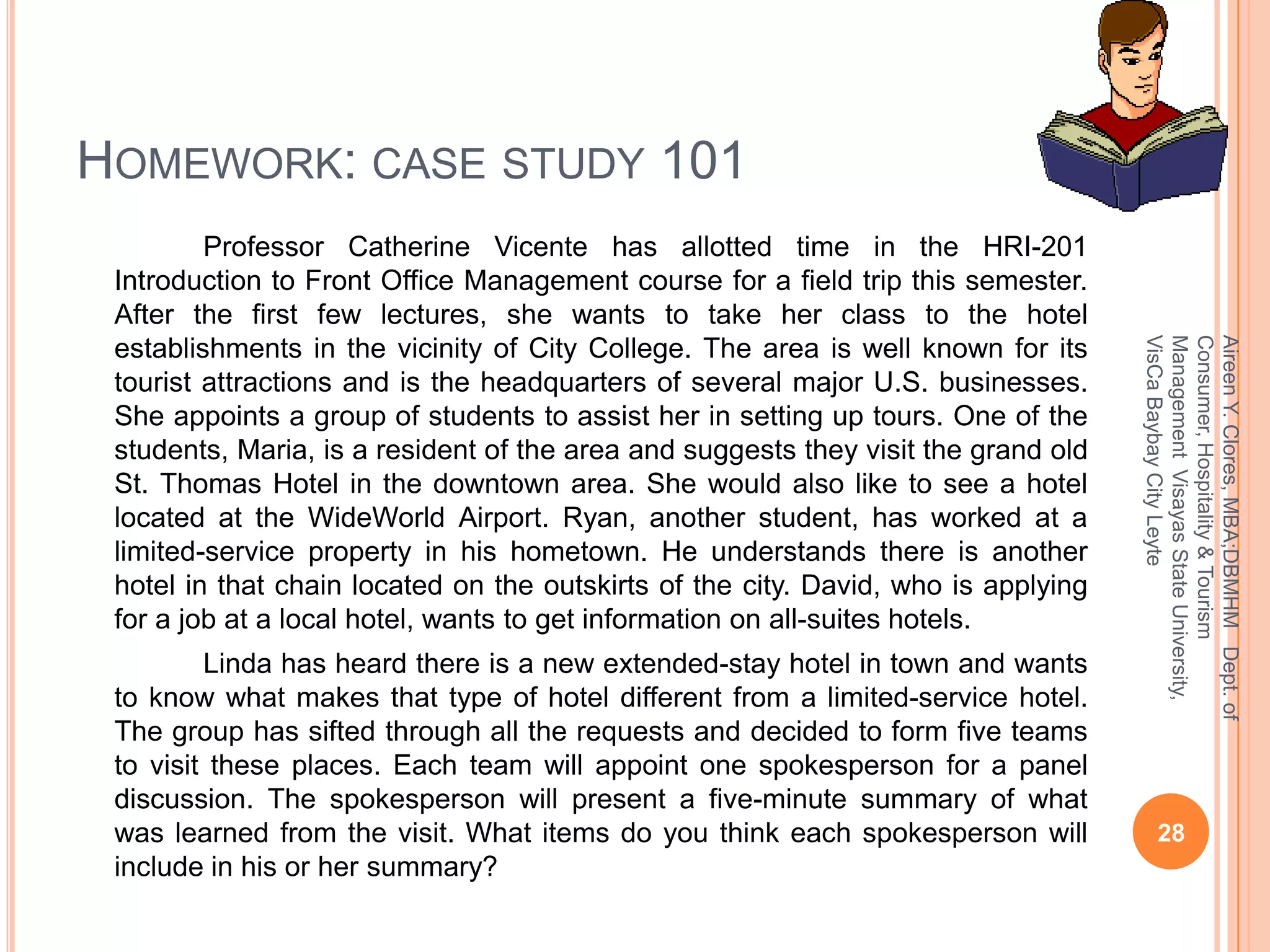 Lecture 1 introduction to hospitality management | PPTX