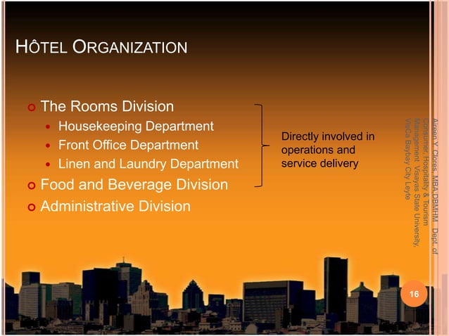 Lecture 1 introduction to hospitality management | PPTX