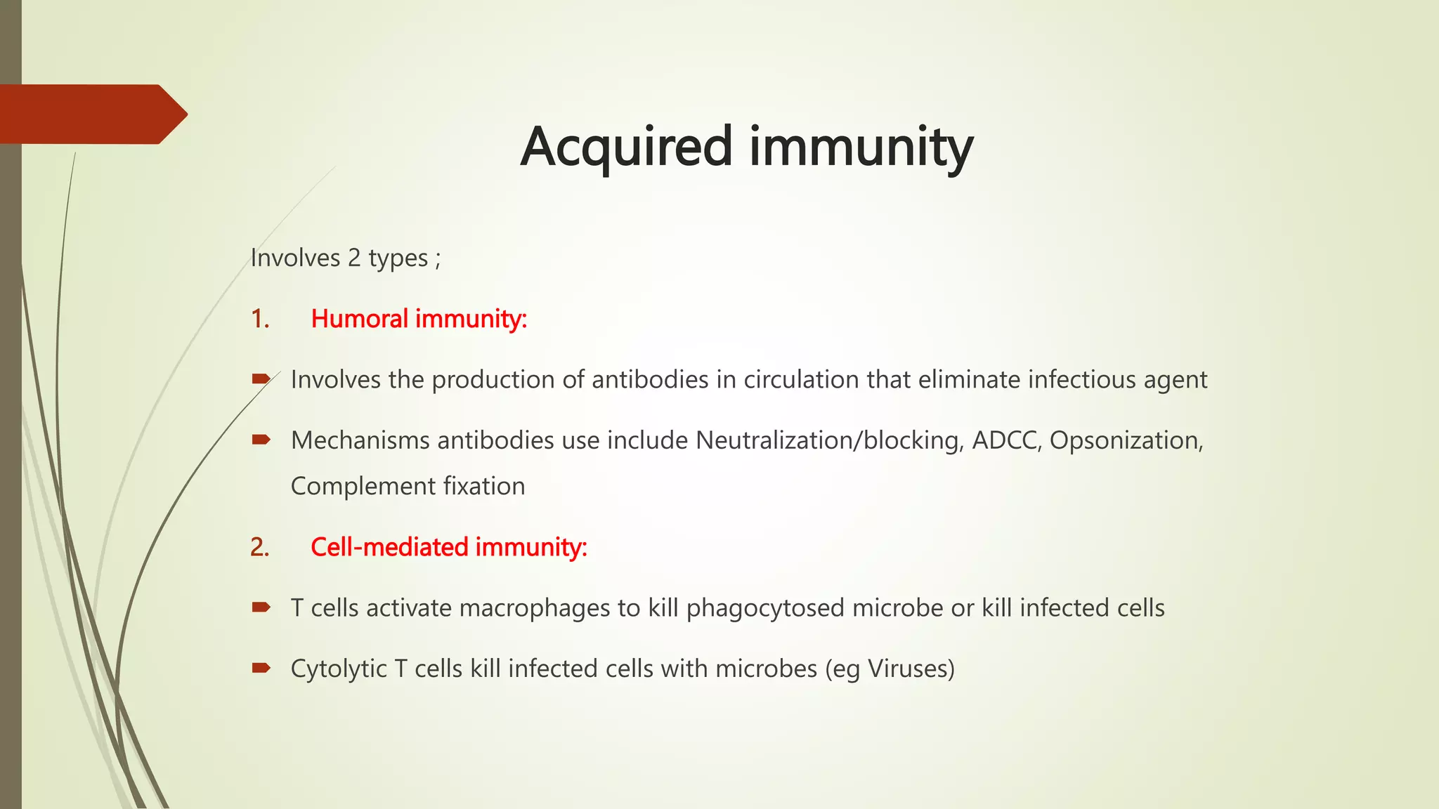 Lecture 1 Introduction To Immunology Pptx Infectious Diseases