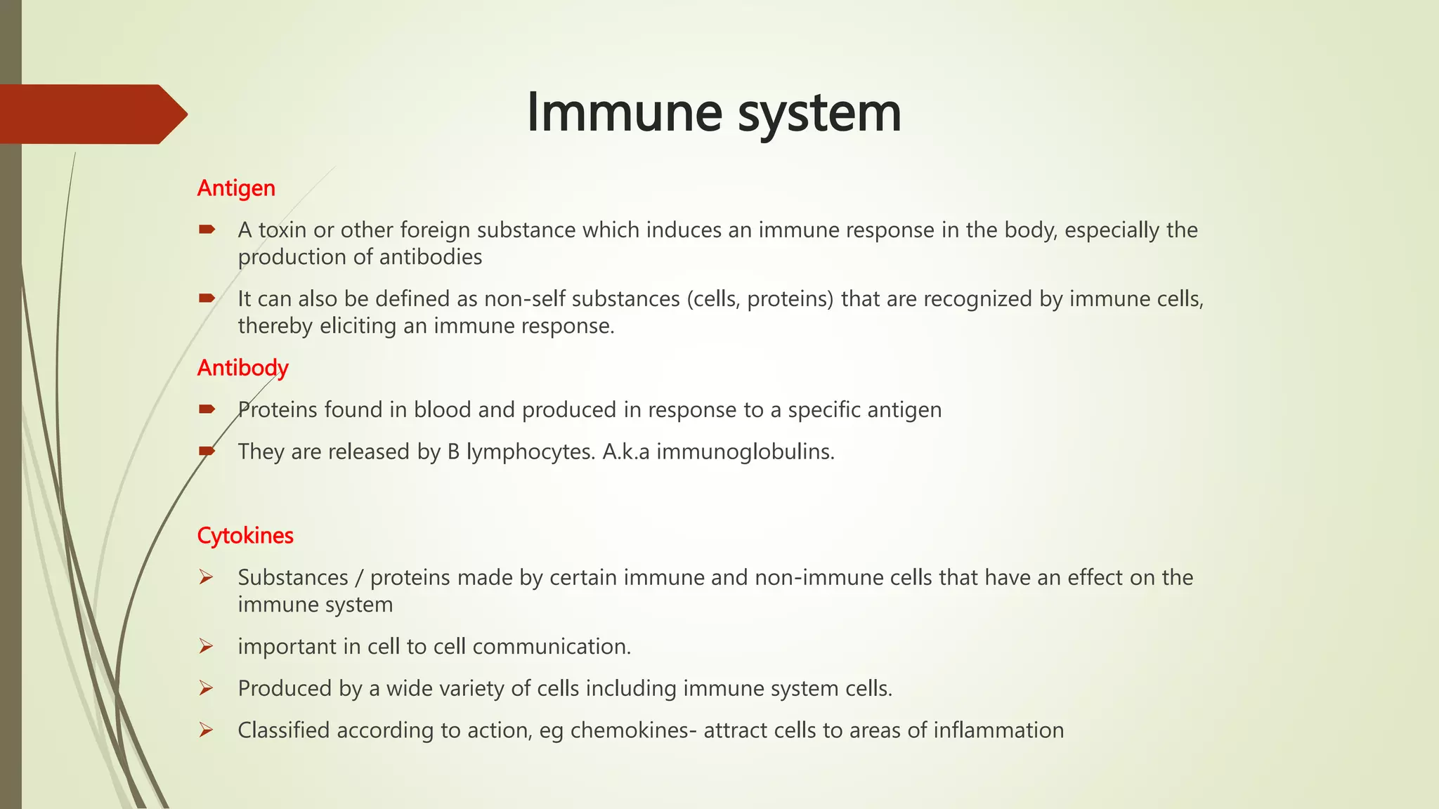 Lecture 1 Introduction To Immunology Pptx Infectious Diseases