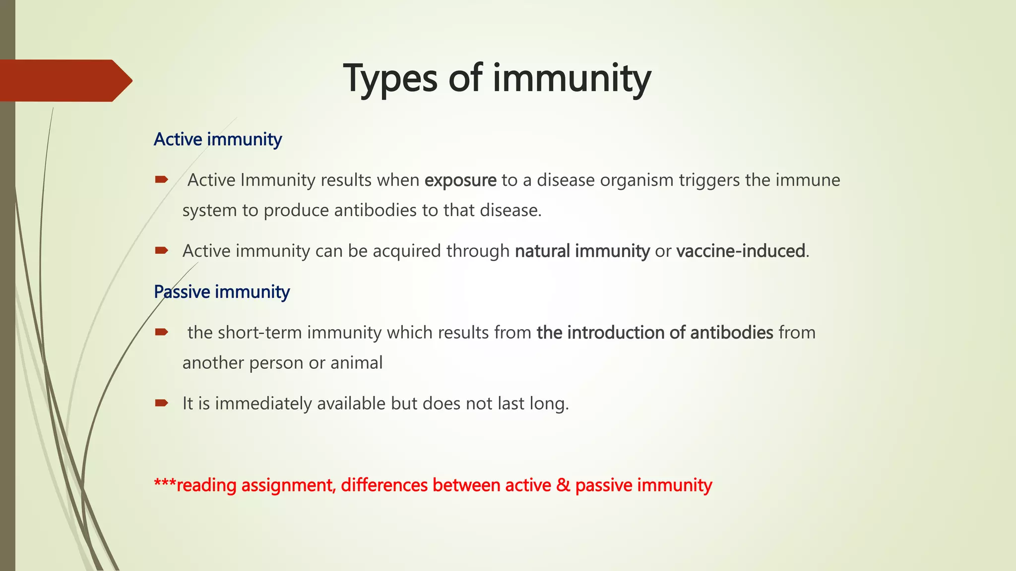 Lecture 1 Introduction To Immunology Pptx Infectious Diseases