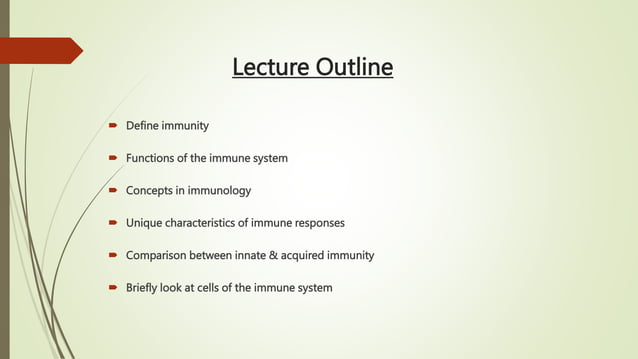 Lecture 1( Introduction to immunology).pptx | Infectious Diseases | Diseases and Conditions