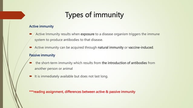 Lecture 1( Introduction to immunology).pptx | Infectious Diseases | Diseases and Conditions