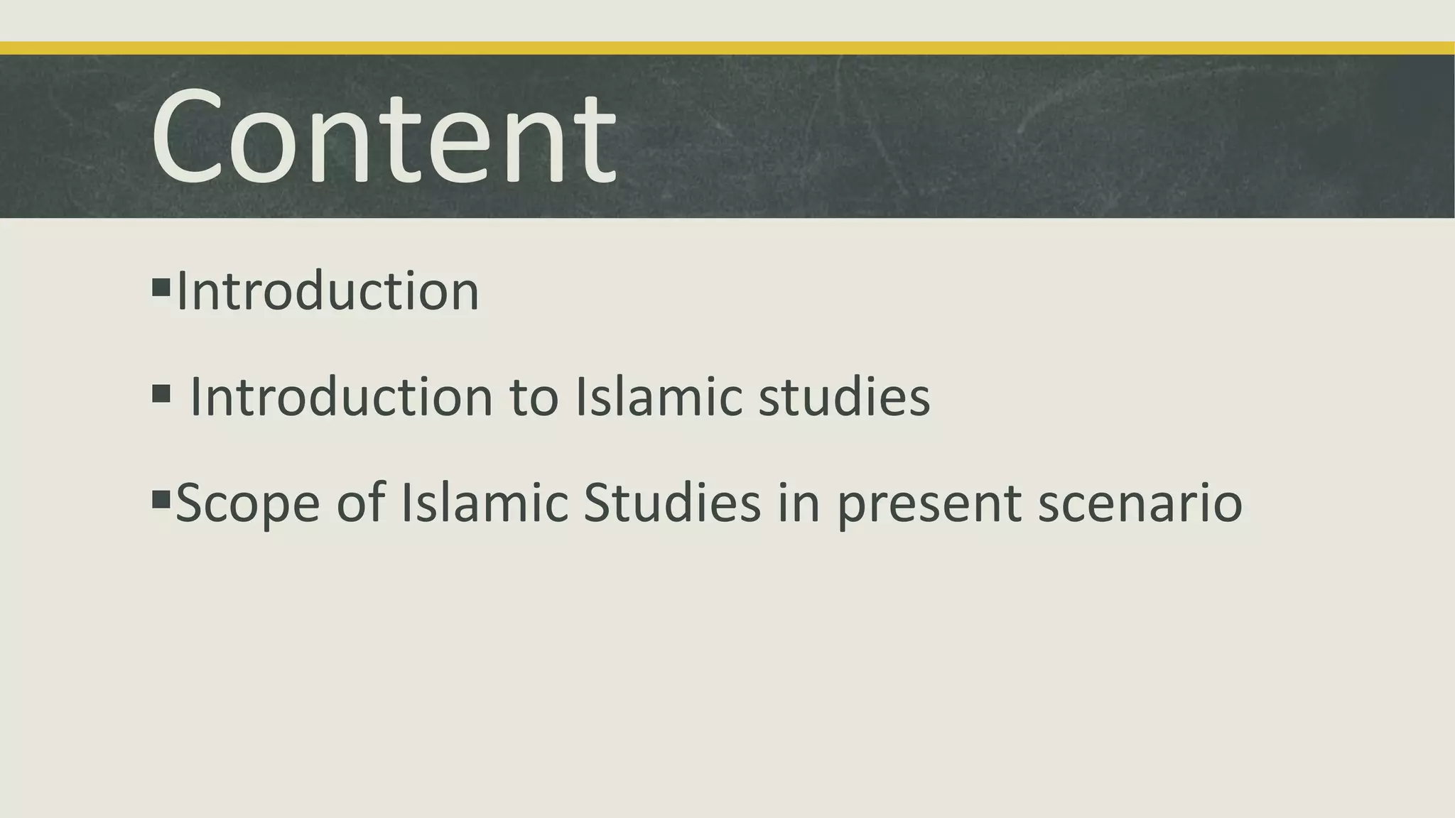 Lecture 1 (Introduction to Islamic studies) (2).pptx