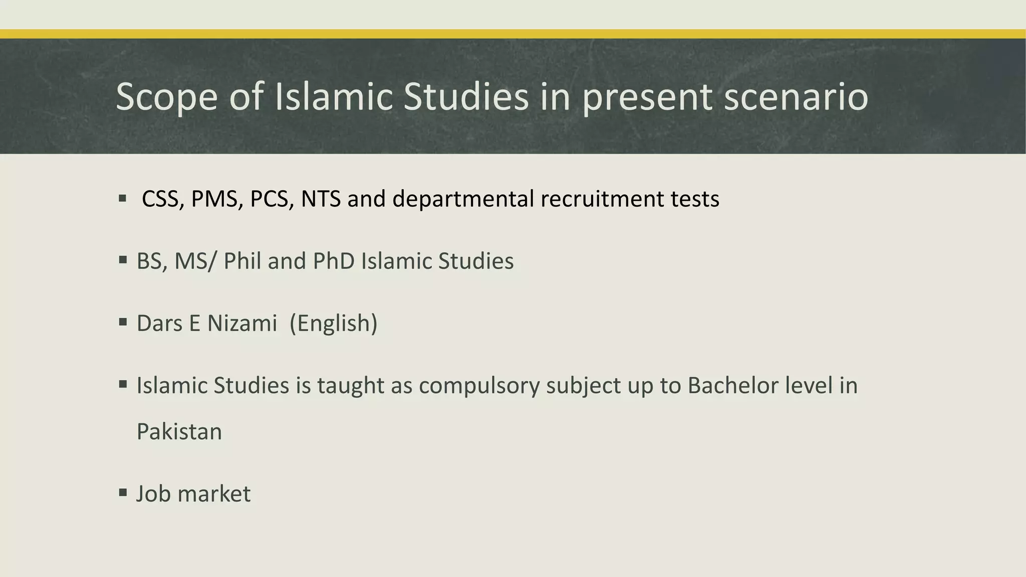 Lecture 1 (Introduction to Islamic studies) (2).pptx