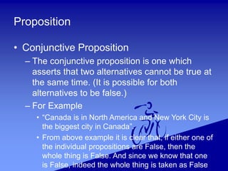 Lecture 1 introduction to logic | PPTX
