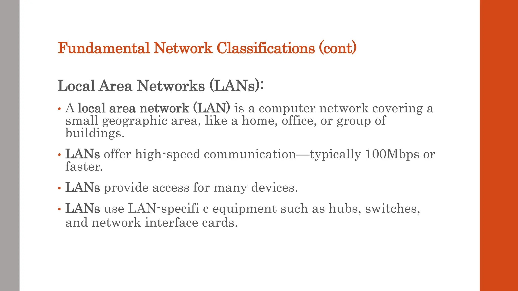 Lecture 1introduction To Networking1ppt Computer Networking Computing