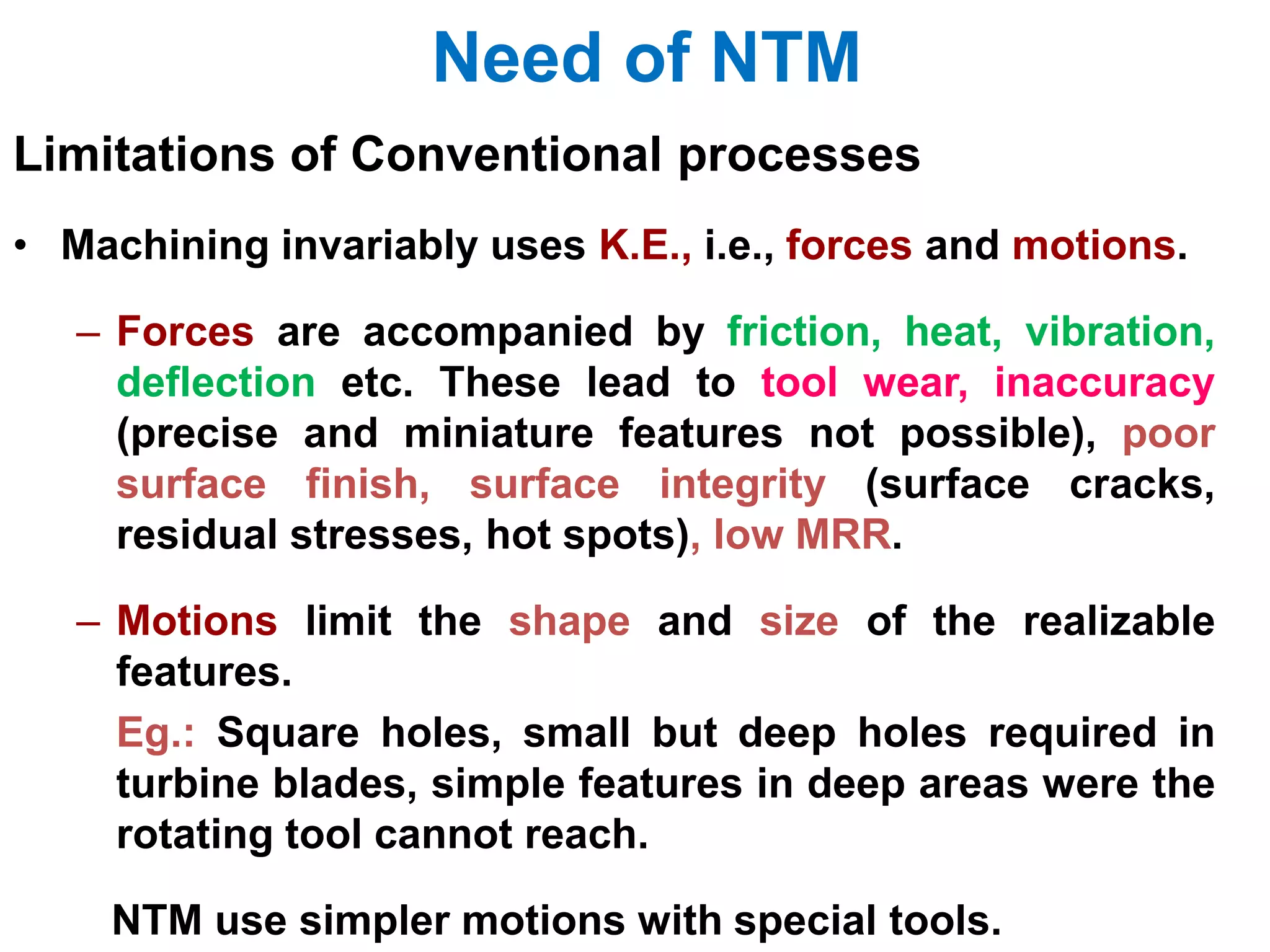 Lecture 1 introduction to ntm process | PDF